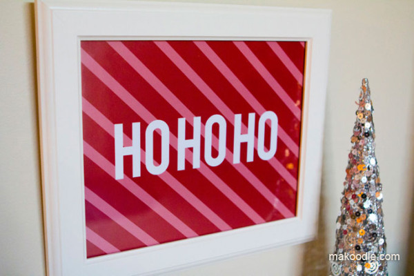 Bright & Colorful Christmas Printables - Makoodle